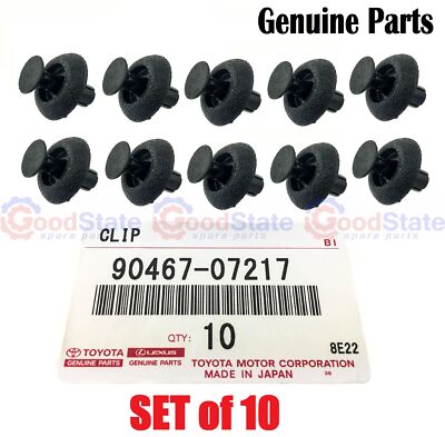 GENUINE Toyota Camry Corolla Engine Cover Clip, Radiator Support Clip ...