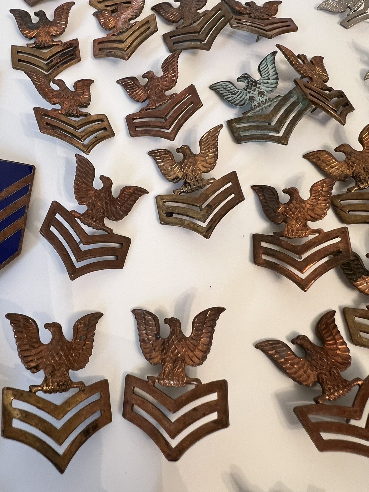 LOT ROTC Reserve Officer Corps US ARMY USAF US Medal Cap Badges ...