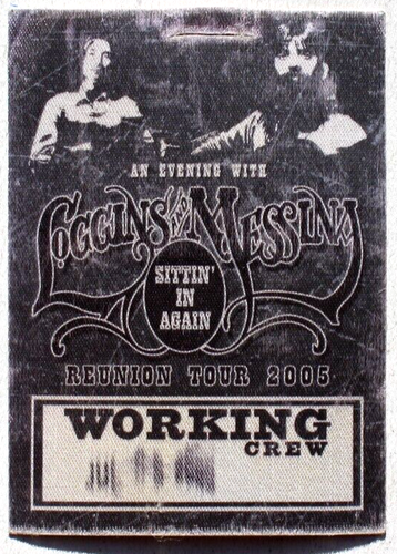 Vtg All Access Backstage Crew Pass / VIP Sticker - 2005 Loggins ...