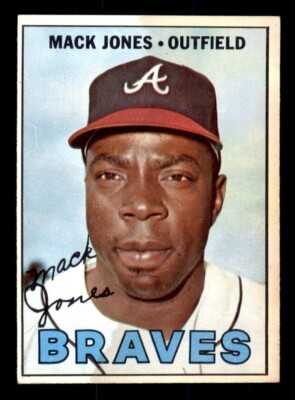 1967 Topps Baseball #435 Mack Jones VG *e2 | eBay