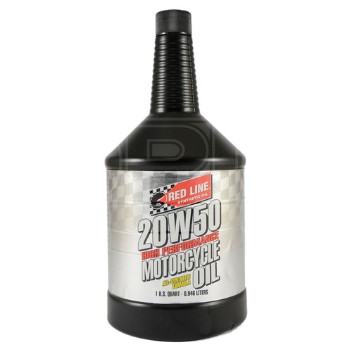 Red Line 20W-50 20W50 Motorcycle Oil 20W-50 20W50 Ester Based 1 US ...