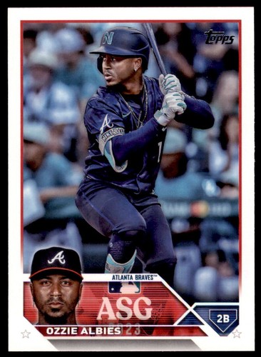 2023 Topps Update 2023 All-Star Game #ASG-28 Ozzie Albies Atlanta ...