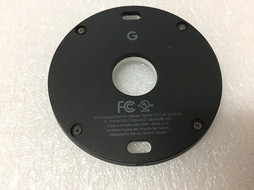 Google Nest Learning Thermostat Wire Base 3rd Generation A0013 | eBay