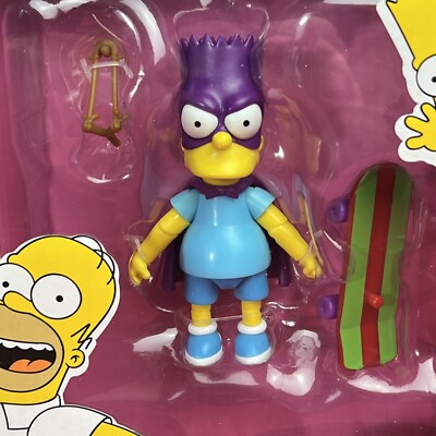 NEW JAKKS PACIFIC THE SIMPSONS BARTMAN 5" ACTION FIGURE COLLECTIBLE ...