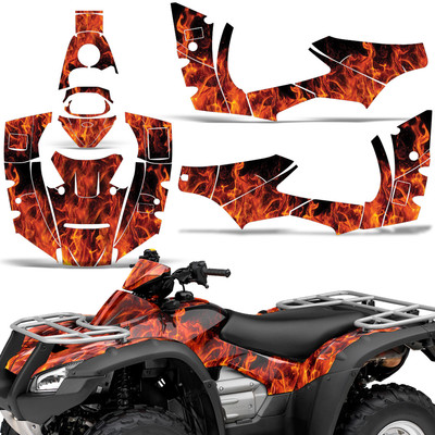 ATV Decal Graphics Kit Quad For Honda TRX680 Rincon 2006-2018 ICE O | eBay