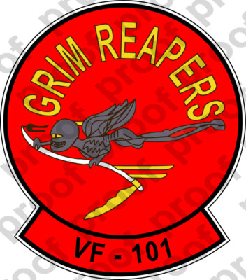 STICKER USN VF 101 FIGHTER SQUADRON | eBay