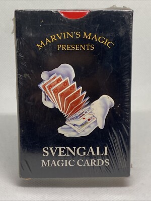 MARVIN'S MAGIC - SVENGALI MAGIC CARDS-SEALED DECK | eBay