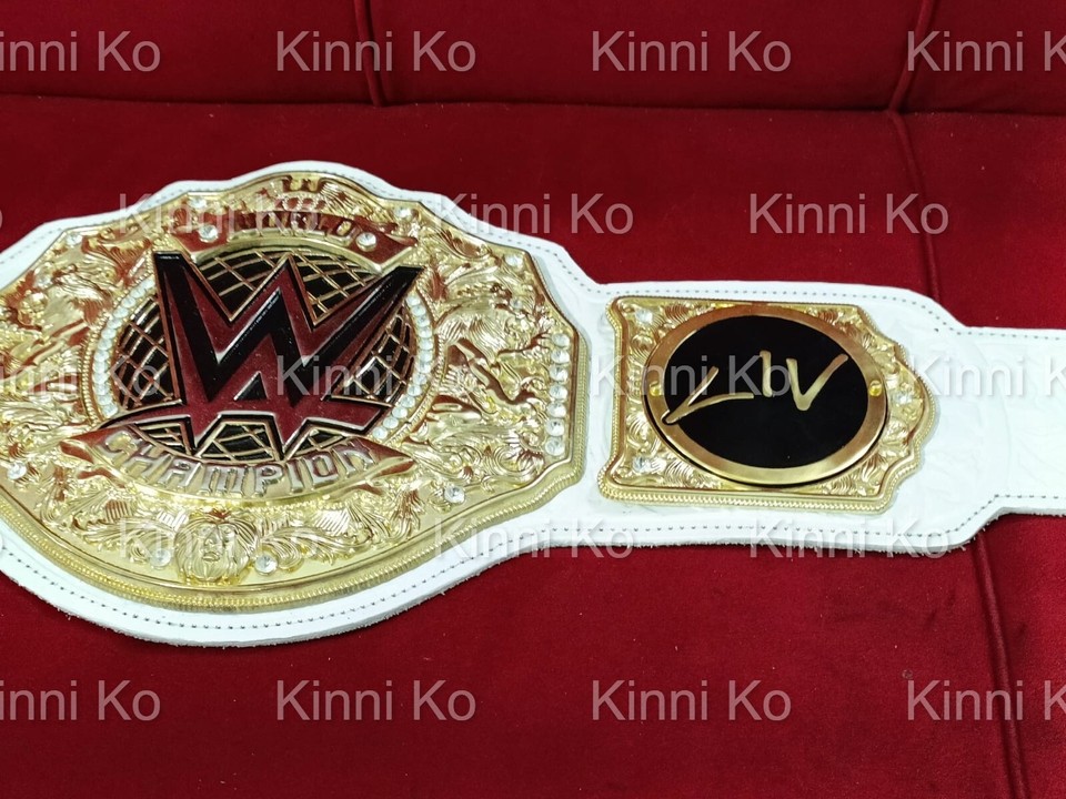 New Women' heavyweight title Replica belt liv morgan side Plates 6mm ...