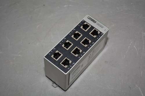 ^ Phoenix Contact FL Switch SFN 8TX 8-Port Industrial Ethernet #X2950 ...