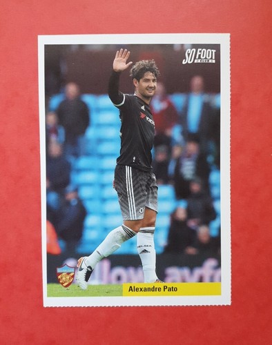ALEXANDRE PATO TIANJIN QUANJIAN ROOKIE CARD 2017-18 SO FOOT RARE ...