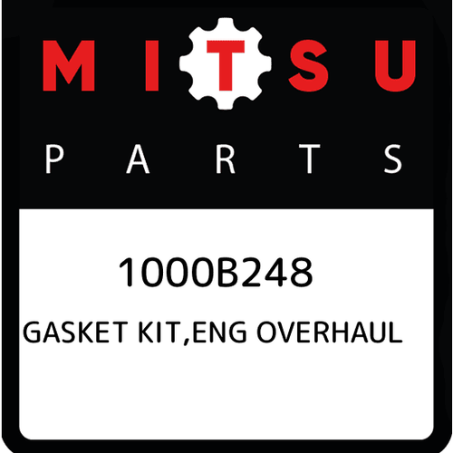 1000B248 Mitsubishi Gasket kit,eng overhaul 1000B248, New Genuine OEM ...