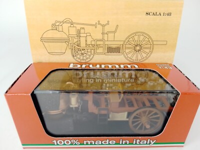 Brumm Cugnot Steam Car Nicolas Joseph Cugnot Fardier 1769 1/43 X01 2024 ...