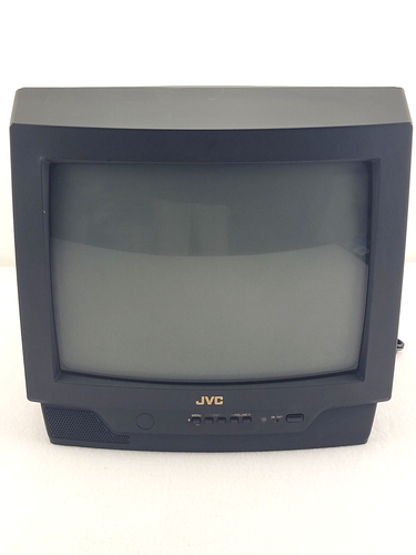 Vintage JVC C-13910 CRT 13" Retro Gaming Color TV Television - Tested ...