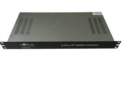 2-Way F-Type RF Splitter / Combiner - Rack Mount (HF, VHF, UHF) - BNIB ...