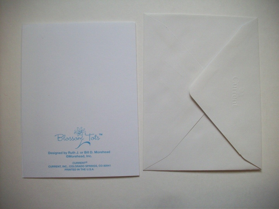 Ruth Morehead Blossom Tots ladybug Birthday greeting card *3M unsigned ...