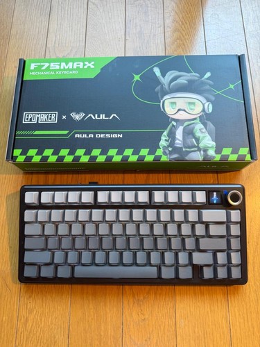 EPOMAKER x AULA F75 MAX LEOBOG Reaper Switch Mechanical Keyboard Used ...
