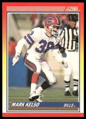 Mark Kelso 1990 Score #267 Buffalo Bills | eBay
