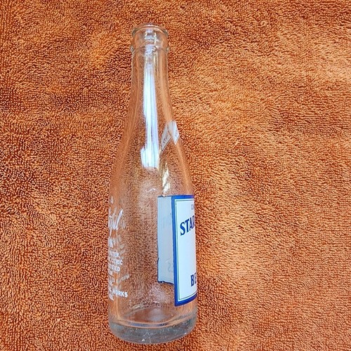 Star and Crescent Beverages Clear Glass Bottle 7 Oz Soda Pop Waupon WI ...