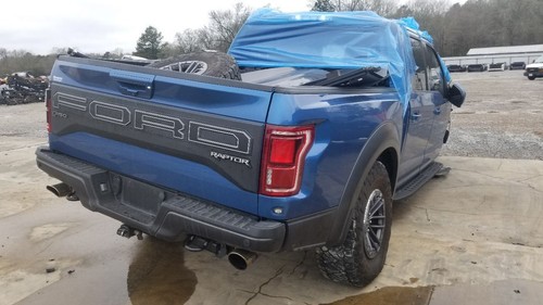 19 FORD F150 RAPTOR SEAT BOTTOM TRACK FRONT DRIVER BLACK LEATHER HEAT ...