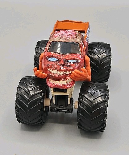 Monster Jam RED ZOMBIE Monster Truck 1:64 Red Burned Burn Victim | eBay