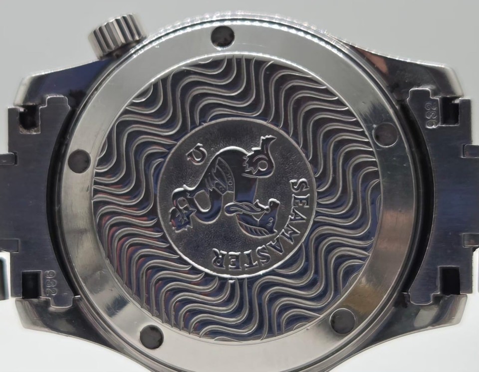 Omega Seamaster 300M Chronometer Blue Wave Dial Professional Automatic ...
