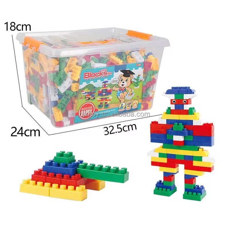 150 PCS BUILDING BLOCKS BRICKS TOY CHILDREN KIDS DIY CREATIVE ...