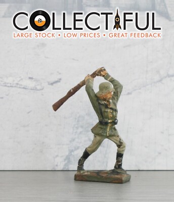 LINEOL - GERMAN SOLDIER - RIFLE ATTACK - *RARE* COMPOSITE FIGURE🔥 | eBay