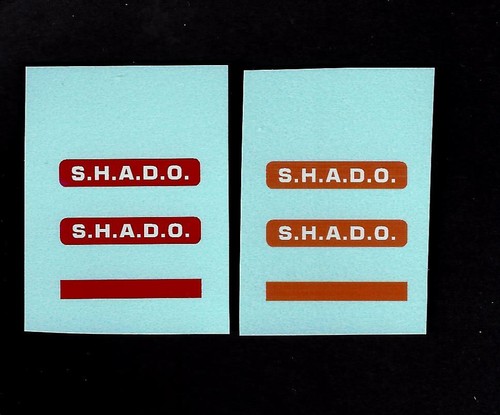 DINKY 351 UFO INTERCEPTOR TRANSFERS/DECALS | eBay UK