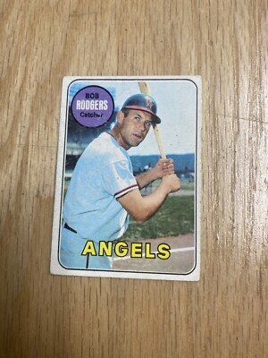 1969 Topps Baseball Bob Rodgers California Angels Card #157 | eBay