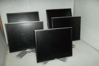 LOT-5 Dell 1707FP 1708FP 17" UltraSharp Monitor w/4-Port USB DVI VGA ...
