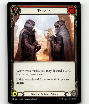 Flesh And Blood Trade In (Red) HVY231 - Heavy Hitters | eBay