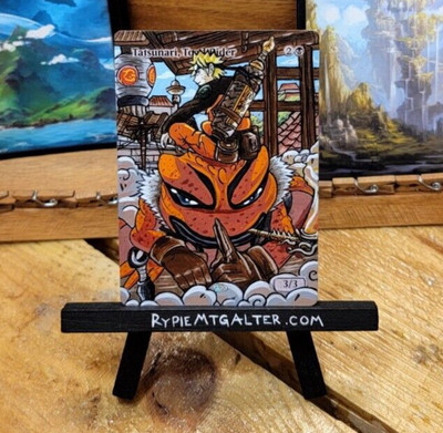 Tatusnari, Toad Rider - Full Art / Altered - MTG / Magic the Gathering ...