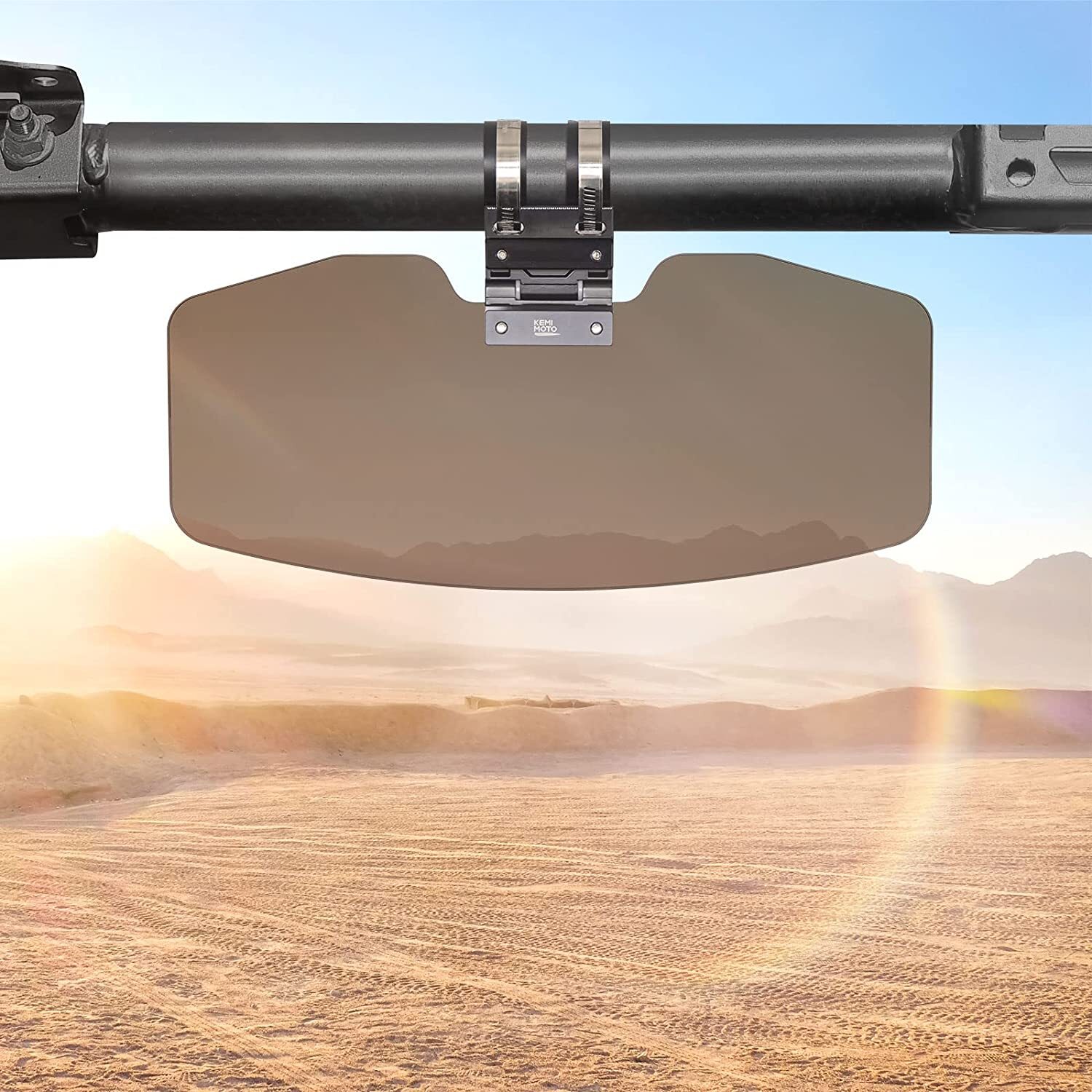 KEMIMOTO UTV Sun Visor 1.5-2'' For Polaris RZR PRO R XP 1000 TURBO ...