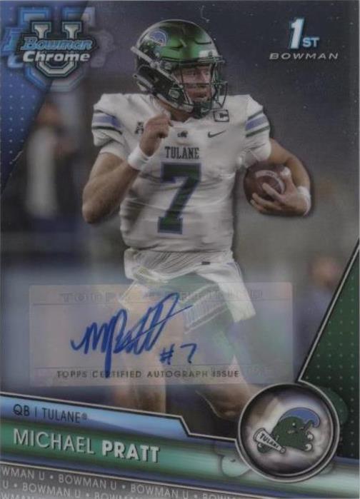 2023 Bowman University Chrome - Chrome Prospect Autographs Michael ...