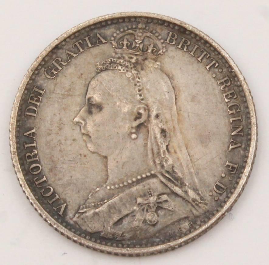 1887 Great Britain 6 pence Shield and Garter VF | eBay
