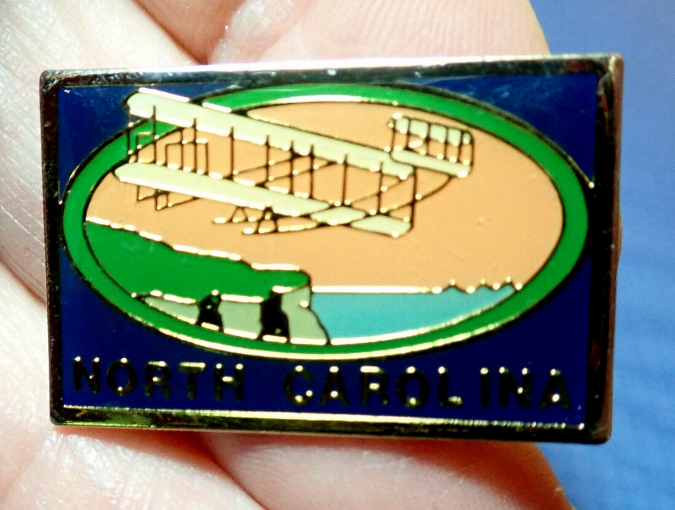 BEAUTIFUL KITTY HAWK WRIGHT BROTHERS NORTH CAROLINA FIRST FLIGHT PIN | eBay