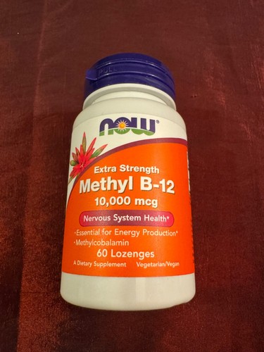 NOW FOODS Methyl B-12 10,000 mcg - 60 Best Buy 11/2025 | eBay