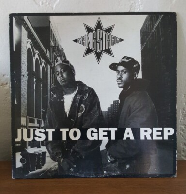 Gang Starr Just To Get A Rep Vinyl Record Original issue Single 1990 ...