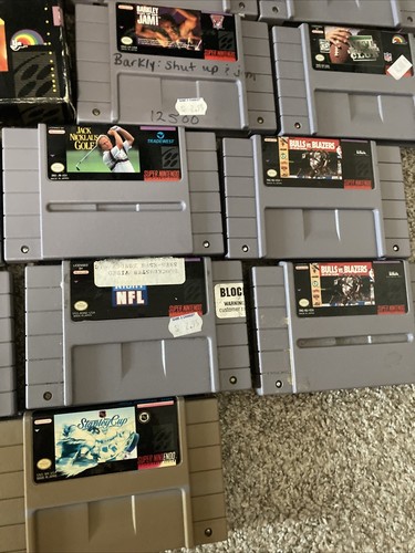Super Nintendo Game Lot | eBay