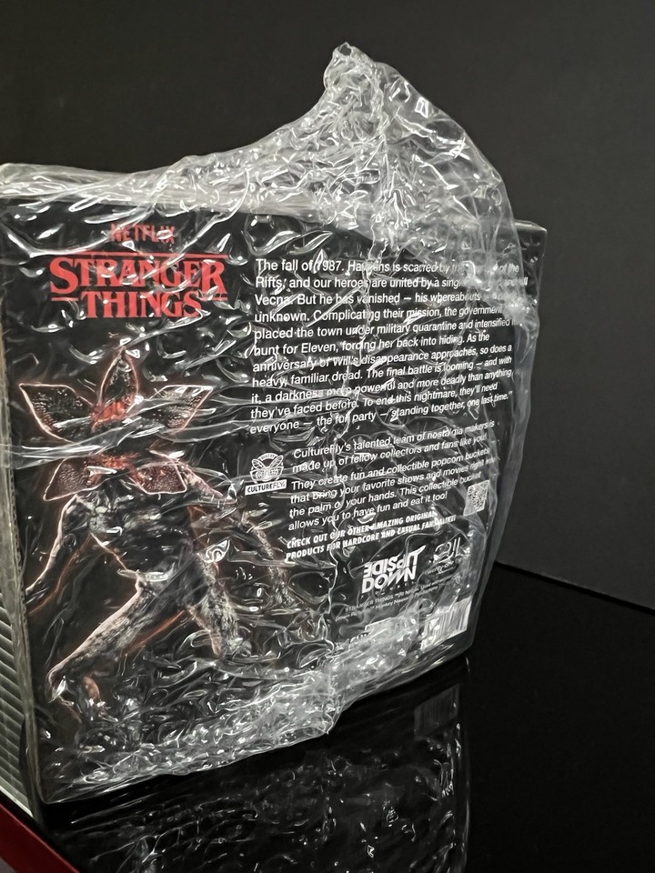 Stranger Things Demogorgon Popcorn Bucket SOLD OUT Target Exclusive | eBay