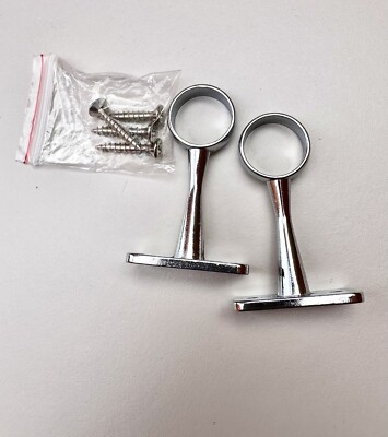 Wardrobe Rail Bracket for Centre Fixing 19mm Diameter Rail | eBay