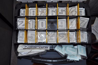 SALEEN BUILD NUMBERS SILVER, BLACK, GOLD OR WHITE O.E.M. NOS BUMPER | eBay