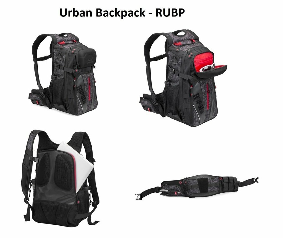 Rapala Urban Backpack Tackle Bag Tackle Management Storage - RUBP | eBay