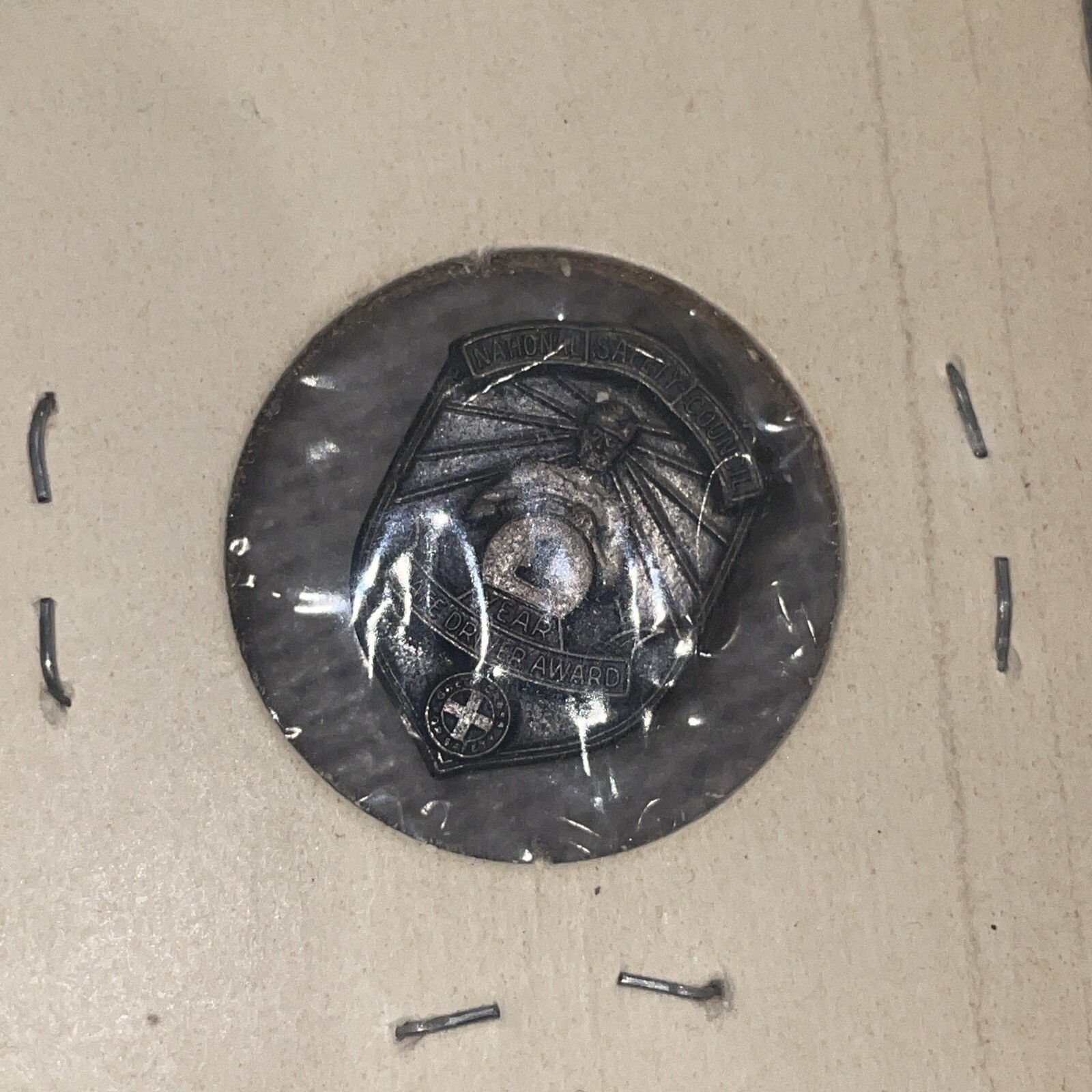 National Safety Council Safe Drive 1 Year Safe Driver Award Lapel Pin ...