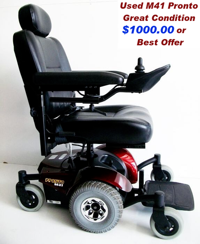 Pronto M41 Electric WheelChair | eBay