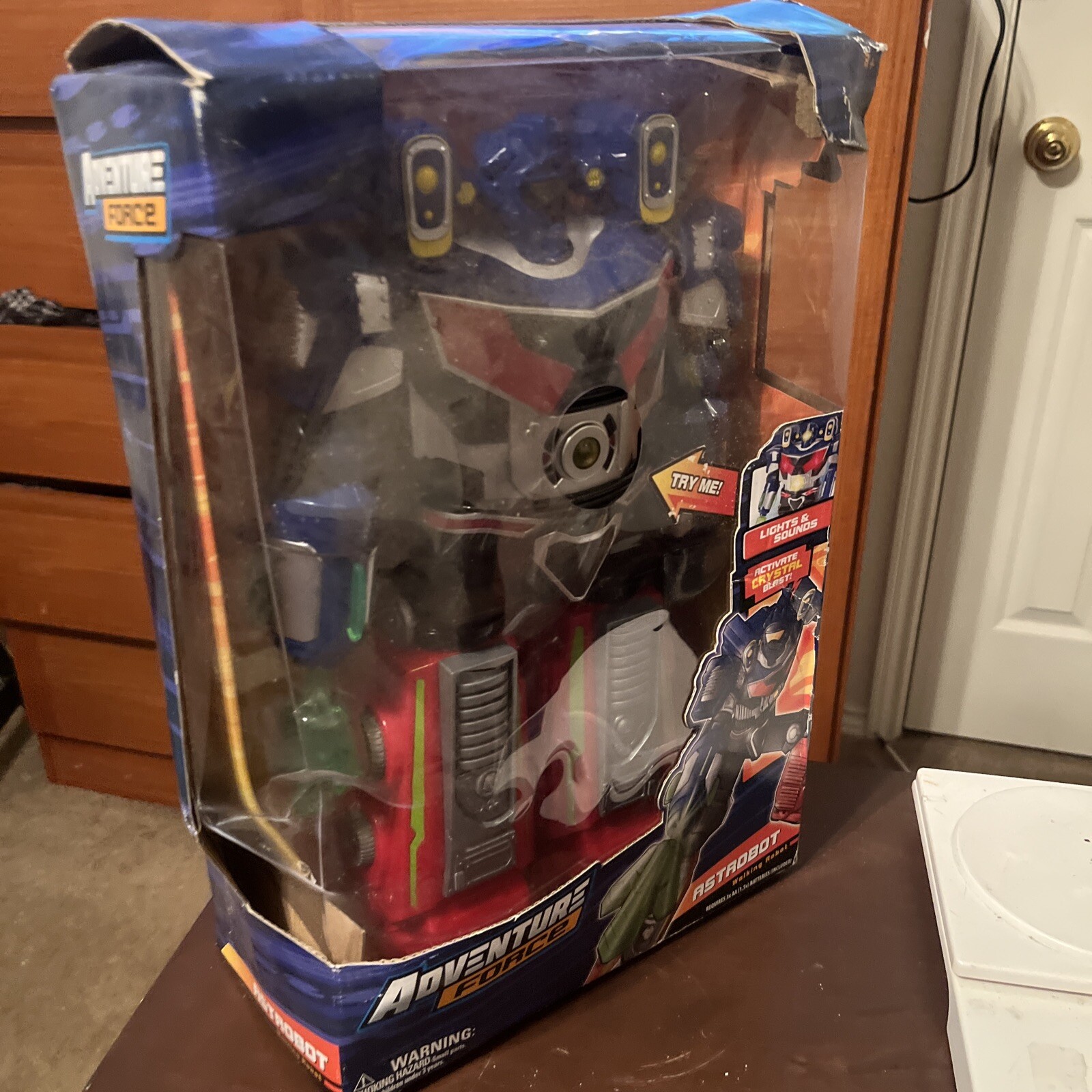 Adventure Force Astrobot Walking Robot Toy With Lights and Sound 12 ...