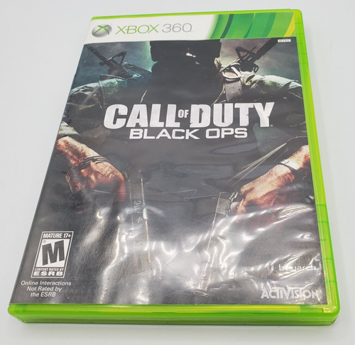 Call of Duty: Black Ops (Xbox 360, 2010) Treyarch Activision M 17 ...