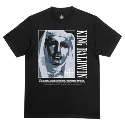King Baldwin IV Shirt, Knights Templar T-Shirt, Christian Tshirt ...