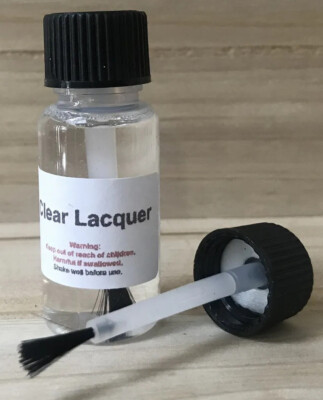 Clear Coat Lacquer for car paint Touch up brush scratch chip repair 1 ...