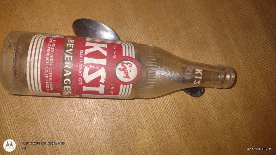 Vintage Kist 10 Oz . Drink Bottle ,Montgomery ,Alabama Great Labels | eBay